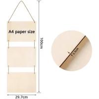 China Hot-selling Wooden Hanging Board Kids' DIY Hand Painting and  Coloring Kindergarten Creative Decor Materia for sale