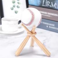 China Factory Direct Wooden Crafts - Colorful Mini Baseball Bat with Display Stand and Ball Decorative Baseball Bat and Racks for sale