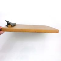 China Wooden Clipboard Low Profile Hardboard Wooden Clipboard Writing Board Drawing Board Wooden Folder for sale