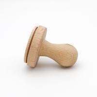 China BEECH Wooden Stamp 63mm Colorful Wooden Biscuit Cookie  Stamps for sale