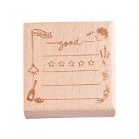 China wooden printing stamp for child toy for sale