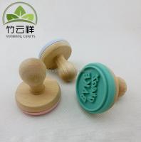 China 70mm Untreated Antique Wooden Stamps Handle Wooden Stamps for sale
