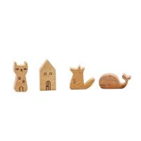 China Laser Engraving Wooden Business Card Base  Card Holder Animal Shape for sale
