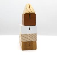 China Desktop Bamboo  business Card holder /memo holder for sale