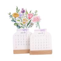 China Wood Base Wooden Menu Holder Table Card Holder Postcard Photo Picture Display Stand for Desk Home Party Office Decoration for sale