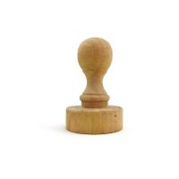 China Natural Wood Stamp Handle, Children's Montessori Stamp Toys for sale