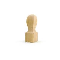 China Natural Wood Stamp Handle, Children's Montessori Stamp Toys for sale