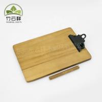 China Pine Wood A4 double-sided writing board with clip Paperboard Clipboard Basics Hardboard Office Clipboard for sale