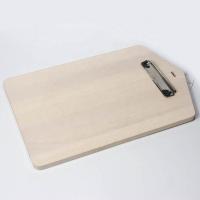 China Pine Wood A4 double-sided writing board with clip Paperboard Clipboard Basics Hardboard Office Clipboard for sale