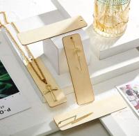China Customize Wood Blank Bookmarks DIY Wooden Craft Bookmark Unfinished Wood Hanging Tags Rectangle Shape Blank Bookmark Ornaments for sale