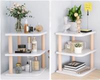 China Multilevel Wooden Desktop Bookshelf Desktop Storage Shelf Wooden Display Shelf, Counter Storage Shelf Top Bookcase - for sale
