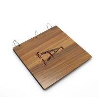 China walnut wooden book cover for sale