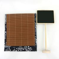 China Outdoor reusable wooden message board Wedding Party Birthday Party Display sign Label Freestanking mini wooden chalkboard for sale