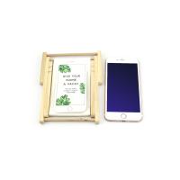 China Phone holder wooden beach chair cellphone stand for sale