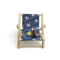 China beach chair mobile phone holder of pine wood eco-friendly products for sale
