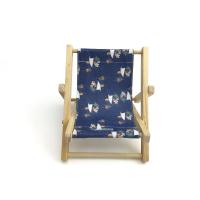 China beach chair mobile phone holder of pine wood eco-friendly products for sale