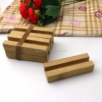 China wooden phone holder eco-firendly bamboo wood products for sale