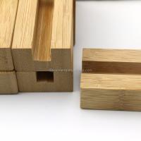 China wooden phone holder eco-firendly bamboo wood products for sale