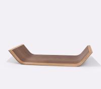 China Bent Wood Stand Desktop Computer  Universal Wooden Stand Dock Holder Display Bracket for PC Notebook Laptop for sale