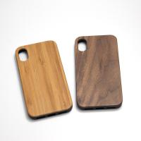 China Phone Case  Nature Inspired Wood Cover Impact Resistant Matte Shell for sale