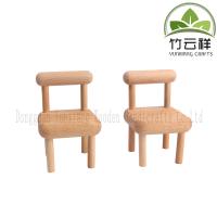 China Cute Chair Cellphone Stand Holder, Wood Mini Chair Phone Dock Cradle Tablet Holder for sale