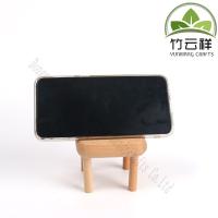 China Cute Chair Cellphone Stand Holder, Wood Mini Chair Phone Dock Cradle Tablet Holder for sale