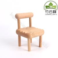 China Cute Chair Cellphone Stand Holder, Wood Mini Chair Phone Dock Cradle Tablet Holder for sale