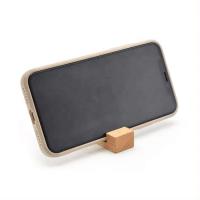China Multifunctional Wooden Mobile Phone Holder Key Ring Fashion Simple for sale