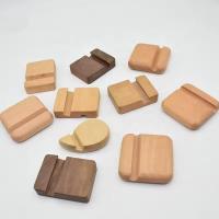 China Natural Bamboo Desktop Tablet Wooden Cell Phone Stand Wooden Card Calendar Holder Custom Assorted Holder for sale