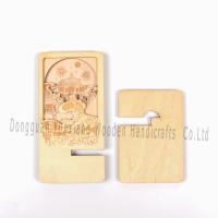 China Urban Creative Wooden Mobile Phone Holder City Tourism Surrounding Gifts Ornaments Souvenirs for sale