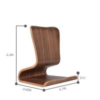 China Curved Wooded Monitor stand for sale
