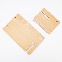 China Natural Bamboo Wooden Splicing Detachable Cell Phone Stand Desktop Portable Holder for sale
