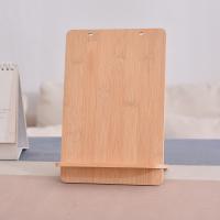 China Natural Bamboo Wooden Splicing Detachable Cell Phone Stand Desktop Portable Holder for sale
