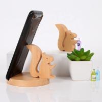 China Custom Assorted Animals Wooden Mobile Phone Holder for Indoor Use to Relieve Fatigue for sale