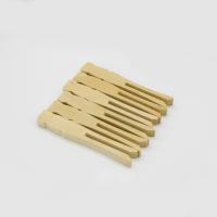 China Wooden Clothespins Non Staining Hardwood Peg Pins Close Wire Springs Drying, Hanging, Clothes, Laundry, Home Clothespin for sale