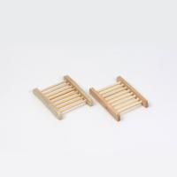 China Bathroom Wooden Soap Case,  Home Hand Craft Bathtub Shower Dish, Rectangular, Natural Wooden Holder for Sponges, Scrubber for sale