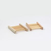 China Bathroom Wooden Soap Case,  Home Hand Craft Bathtub Shower Dish, Rectangular, Natural Wooden Holder for Sponges, Scrubber for sale