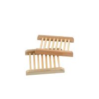 China Bathroom Wooden Soap Case,  Home Hand Craft Bathtub Shower Dish, Rectangular, Natural Wooden Holder for Sponges, Scrubber for sale