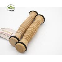 China Healifty Wooden Foot Roller Massager Light Weight Yoga Relax Rod Massage Stick for Full Body for sale