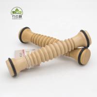 China Healifty Wooden Foot Roller Massager Light Weight Yoga Relax Rod Massage Stick for Full Body for sale