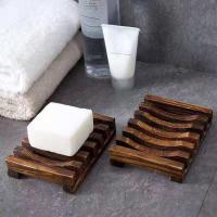 China Natural Wooden Bamboo Soap Dish, Soap Dish Wooden Shower for sale