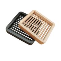 China Natural  bamboo soap holder/ wood soap dishes for sale