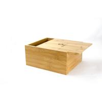 China Wooden Bamboo Stash Box With Mirror Customized Jewellery Organiser Box for sale