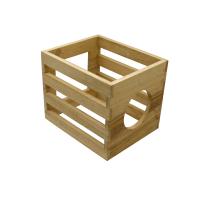 China Square shaped wooden bread box / wooden bread tray for sale