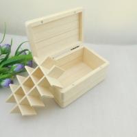China Wooden Essential Oil Storage Box Home Fragrance Carrier Case, Aromatherapy Organizer Makeup Nail Polish Perfume Container for sale