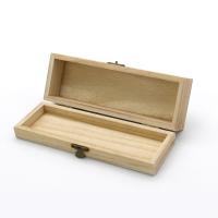 China Gift Craft Luxury Wooden Box Paulownia Wood Travel Jewellery Organiser for sale