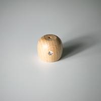 China car perfumr cute chick bottle and wood lid air fresheing diffuser for sale