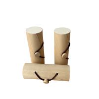 China Round Wood Cylinder Box Custom Shape  Birch Veneer Gift Packing Box for sale