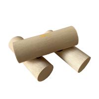 China Round Wood Cylinder Box Custom Shape  Birch Veneer Gift Packing Box for sale