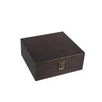 China Large Wooden Vintage Bamboo Stash Box With  Rolling Tray-Custom color and LOGO accept for sale
